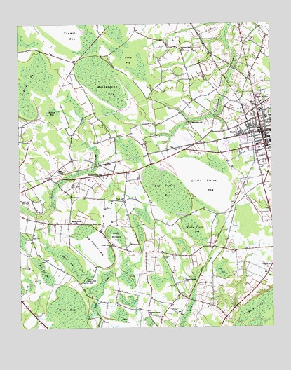 Mullins, SC Topographic Map - TopoQuest