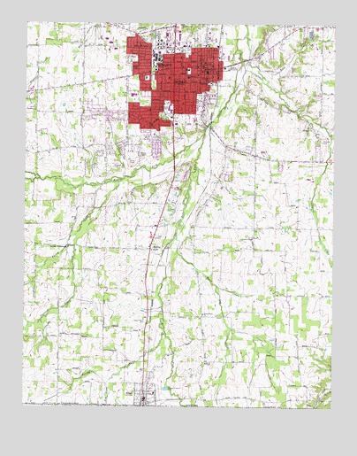Murray, KY Topographic Map - TopoQuest