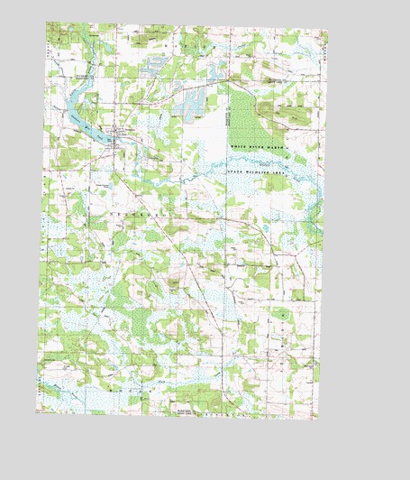 Neshkoro, WI Topographic Map - TopoQuest
