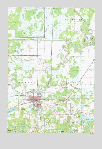 Aitkin, MN Topographic Map - TopoQuest