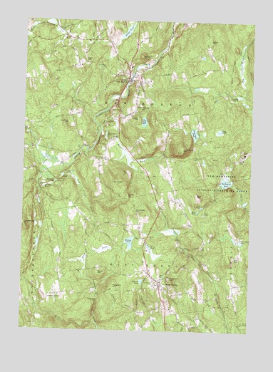 New Boston, NH Topographic Map - TopoQuest