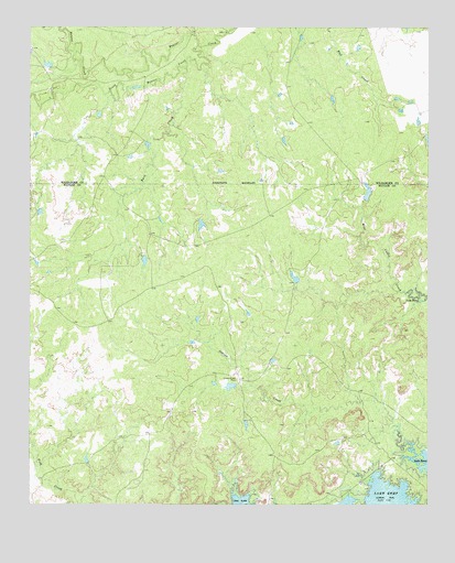 Northwest Lake Kemp, TX Topographic Map - TopoQuest