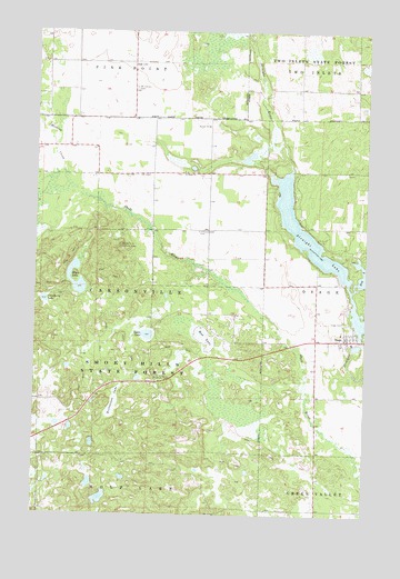 Osage, MN Topographic Map - TopoQuest