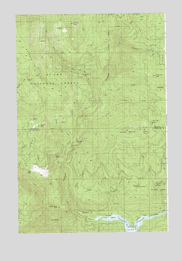 Pinchot Butte, ID Topographic Map - TopoQuest