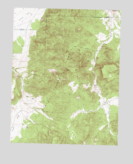 Pinto, UT Topographic Map - TopoQuest