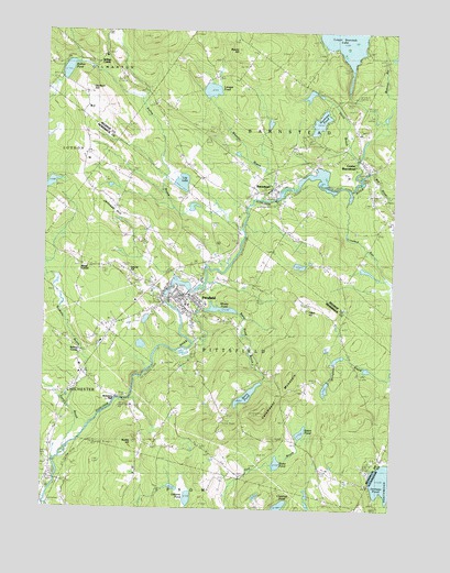 Pittsfield, NH Topographic Map - TopoQuest