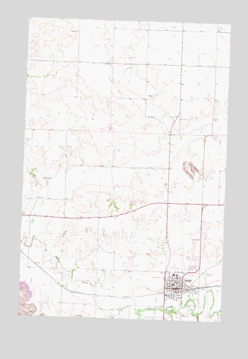 Beulah, ND Topographic Map - TopoQuest