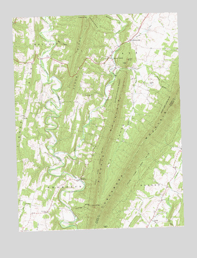 Big Cove Tannery, PA Topographic Map - TopoQuest