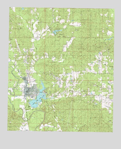 Quitman, MS Topographic Map - TopoQuest