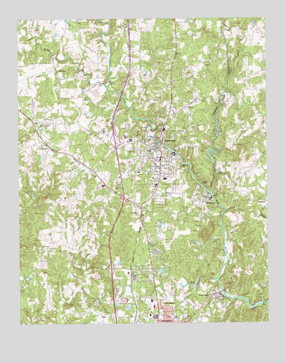 Randleman, NC Topographic Map - TopoQuest