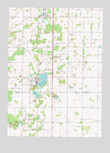 Random Lake, WI Topographic Map - TopoQuest