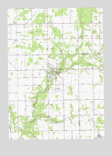 Ravenna, MI Topographic Map - TopoQuest