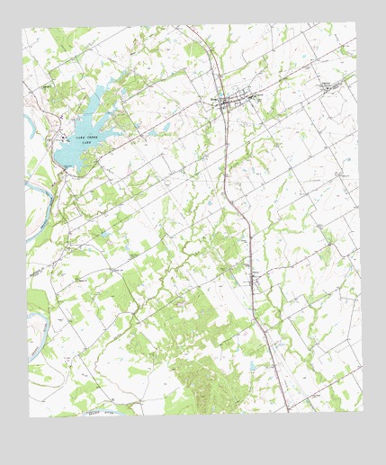 Riesel, TX Topographic Map - TopoQuest