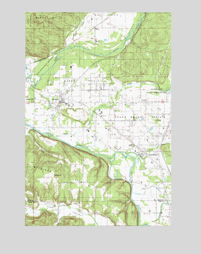 Rochester, WA Topographic Map - TopoQuest