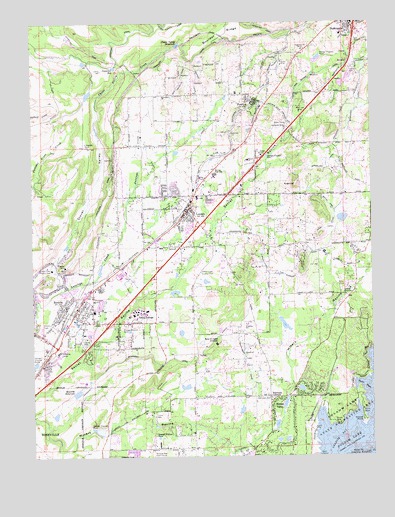 Rocklin, CA Topographic Map - TopoQuest