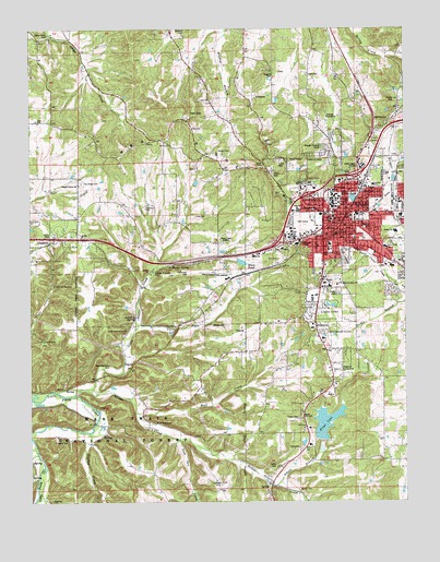 Rolla, MO Topographic Map - TopoQuest