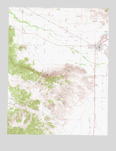 Saguache, CO Topographic Map - TopoQuest