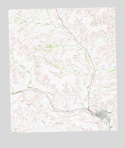 Sanderson, TX Topographic Map - TopoQuest