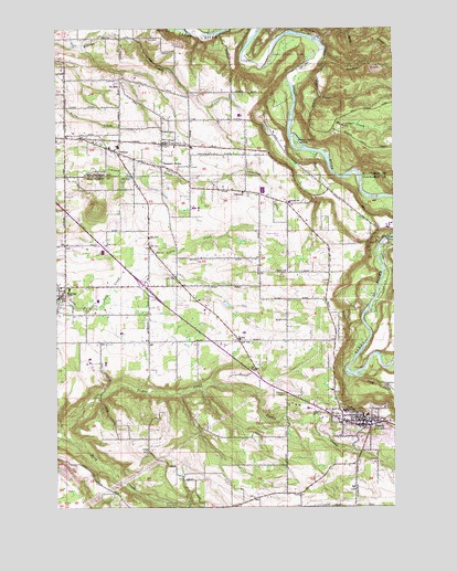 Sandy, OR Topographic Map - TopoQuest