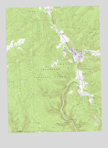 Sheffield, PA Topographic Map - TopoQuest