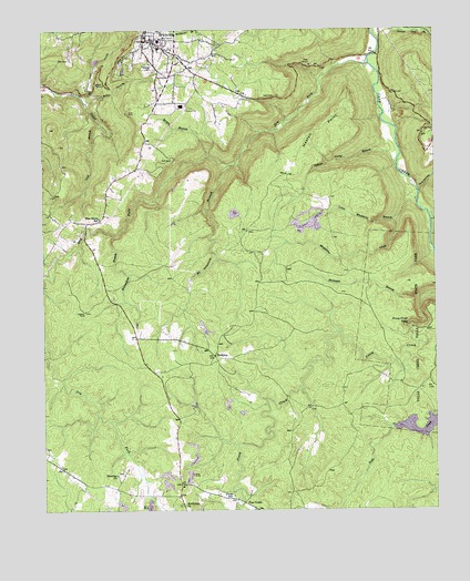 Spencer, TN Topographic Map - TopoQuest