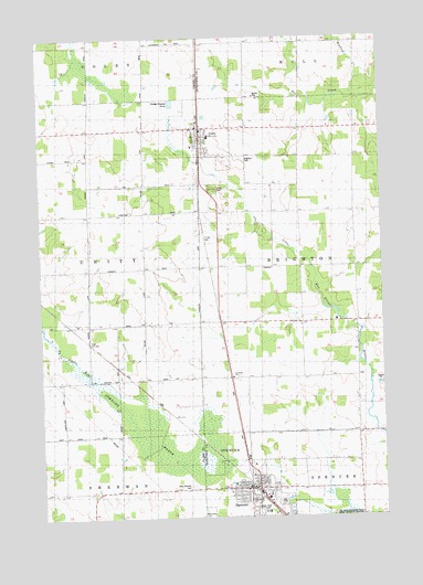 Spencer North, WI Topographic Map - TopoQuest