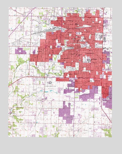 Springfield, MO Topographic Map - TopoQuest