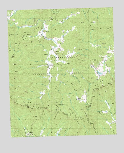 Suches, GA Topographic Map - TopoQuest