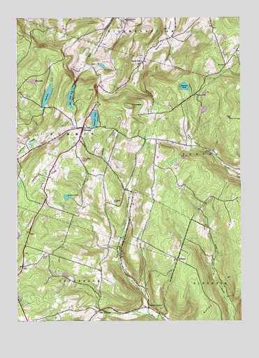 Summit, NY Topographic Map - TopoQuest