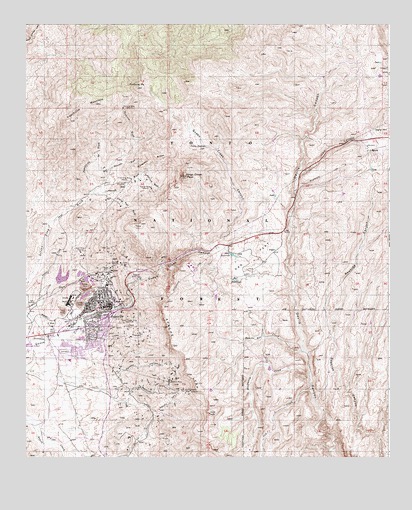 Superior, AZ Topographic Map - TopoQuest