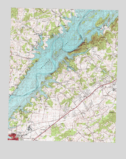 Talbott, TN Topographic Map - TopoQuest