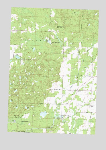 Bloomville, WI Topographic Map - TopoQuest