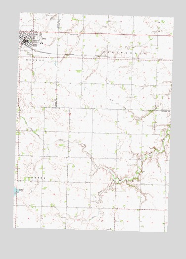 Tracy East, MN Topographic Map - TopoQuest