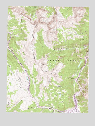 Vail Pass, CO Topographic Map - TopoQuest
