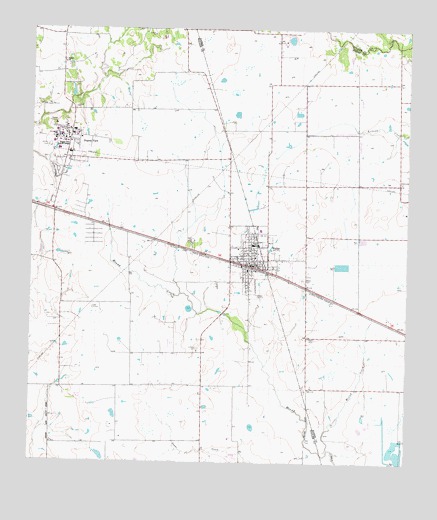 Waller, TX Topographic Map - TopoQuest
