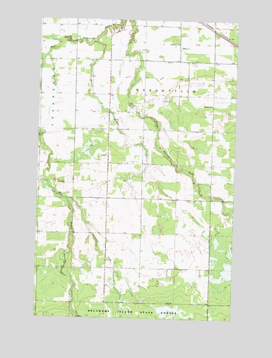 Warroad SE, MN Topographic Map - TopoQuest