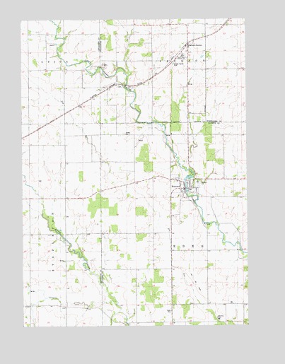 Waucoma, IA Topographic Map - TopoQuest