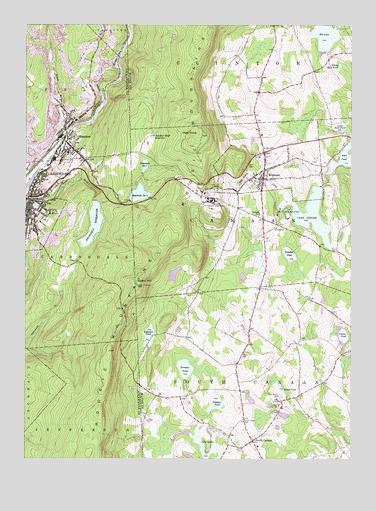 Waymart, PA Topographic Map - TopoQuest