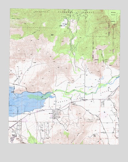 Weldon, CA Topographic Map - TopoQuest