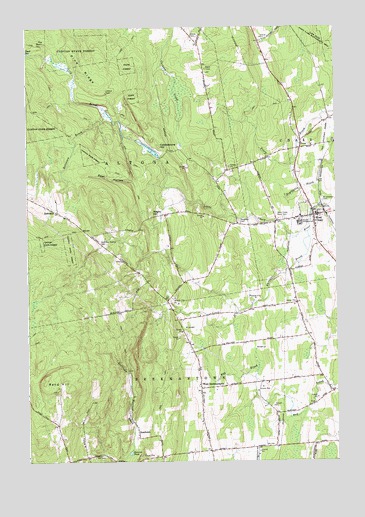 West Chazy, NY Topographic Map - TopoQuest