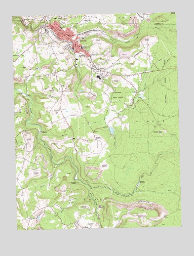 Windber, PA Topographic Map - TopoQuest