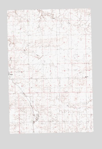 Winifred East, MT Topographic Map - TopoQuest
