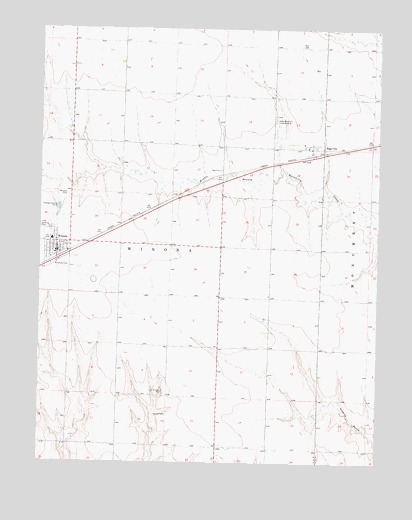 Winona, KS Topographic Map - TopoQuest