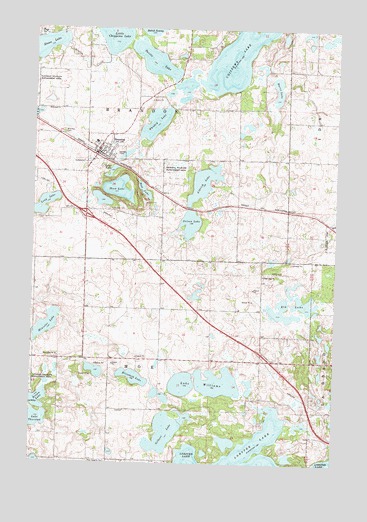 Brandon, MN Topographic Map - TopoQuest