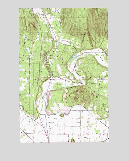 Alger, WA Topographic Map - TopoQuest