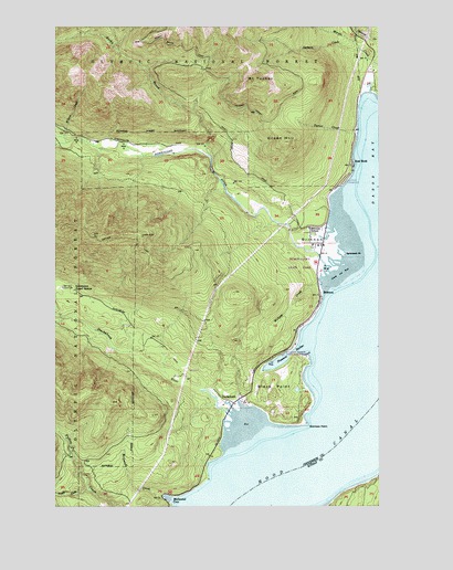 Brinnon, WA Topographic Map - TopoQuest