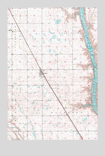 Buchanan, ND Topographic Map - TopoQuest
