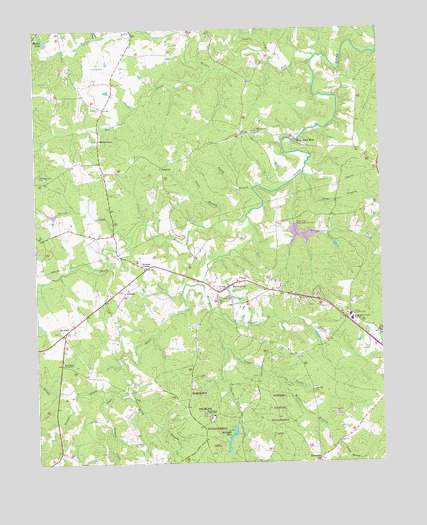Buckingham, VA Topographic Map - TopoQuest