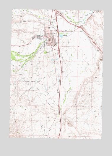 Buffalo, WY Topographic Map - TopoQuest