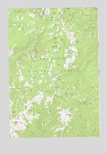Buffalo Hump, ID Topographic Map - TopoQuest